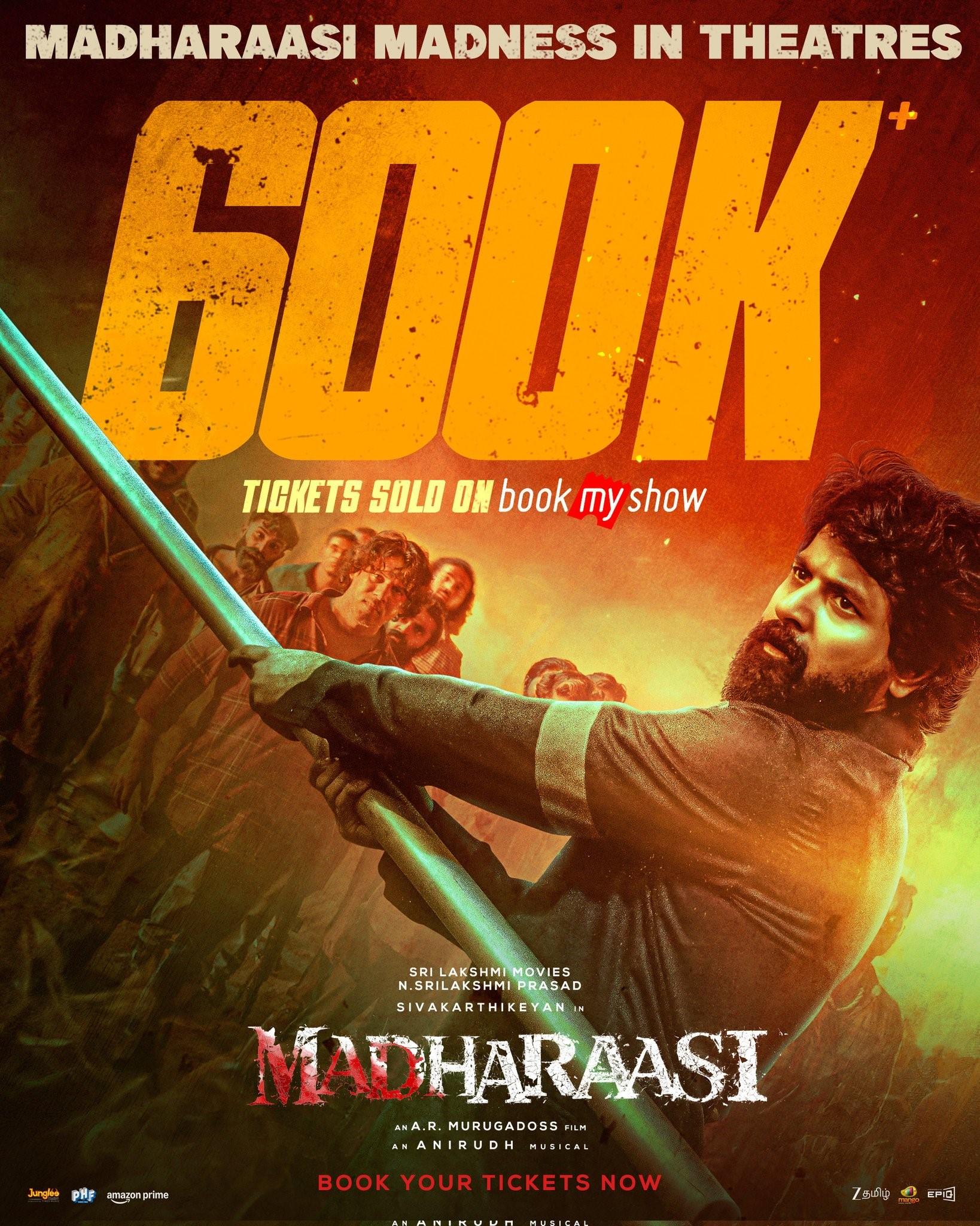 Madharaasi Opens Strong at the Tamil Nadu Box Office with Rs. 12.8 Cr Day 1 Tamil Movie, Music ...